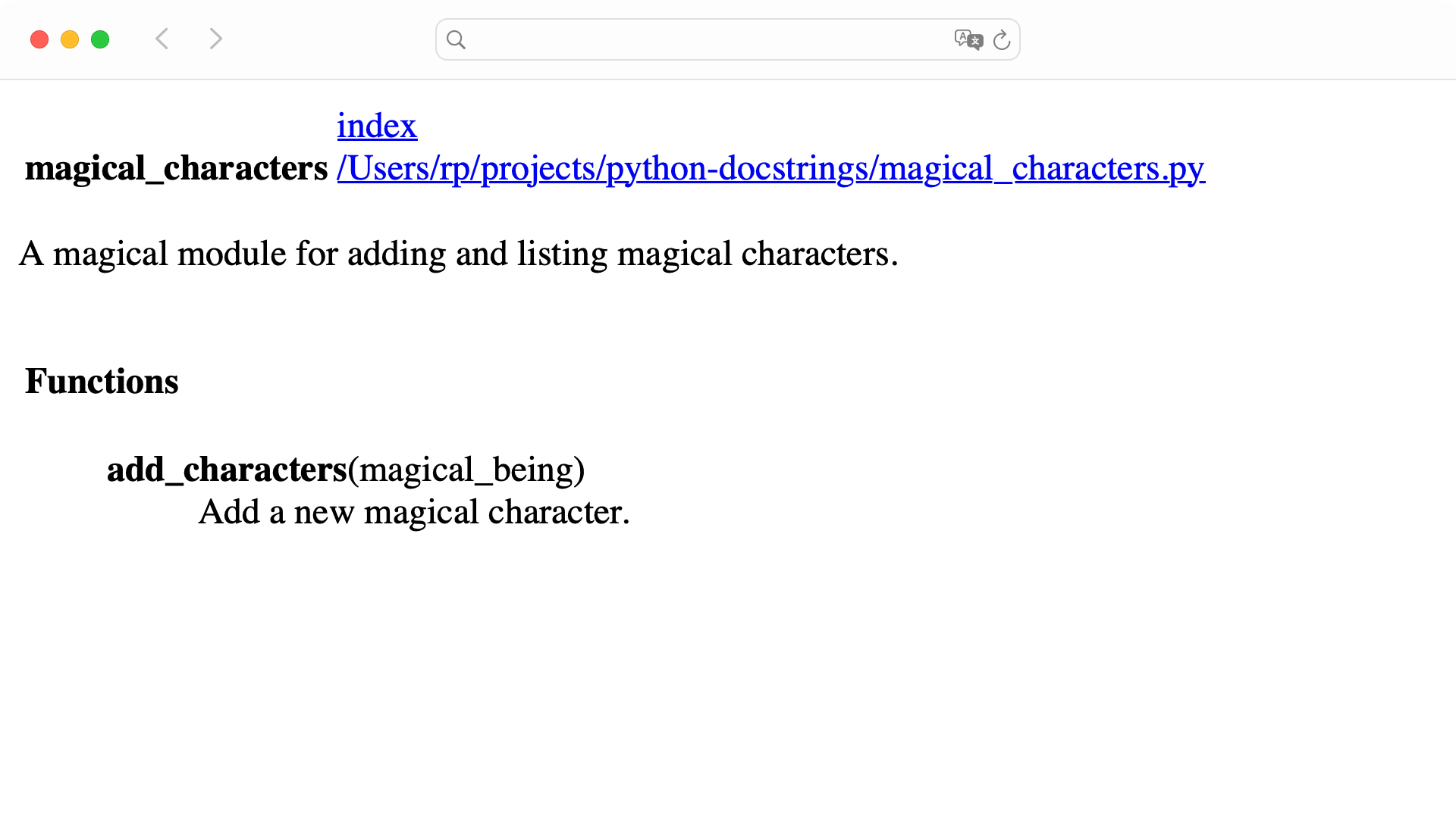 How to Write Docstrings in Python | Articles about Django ...